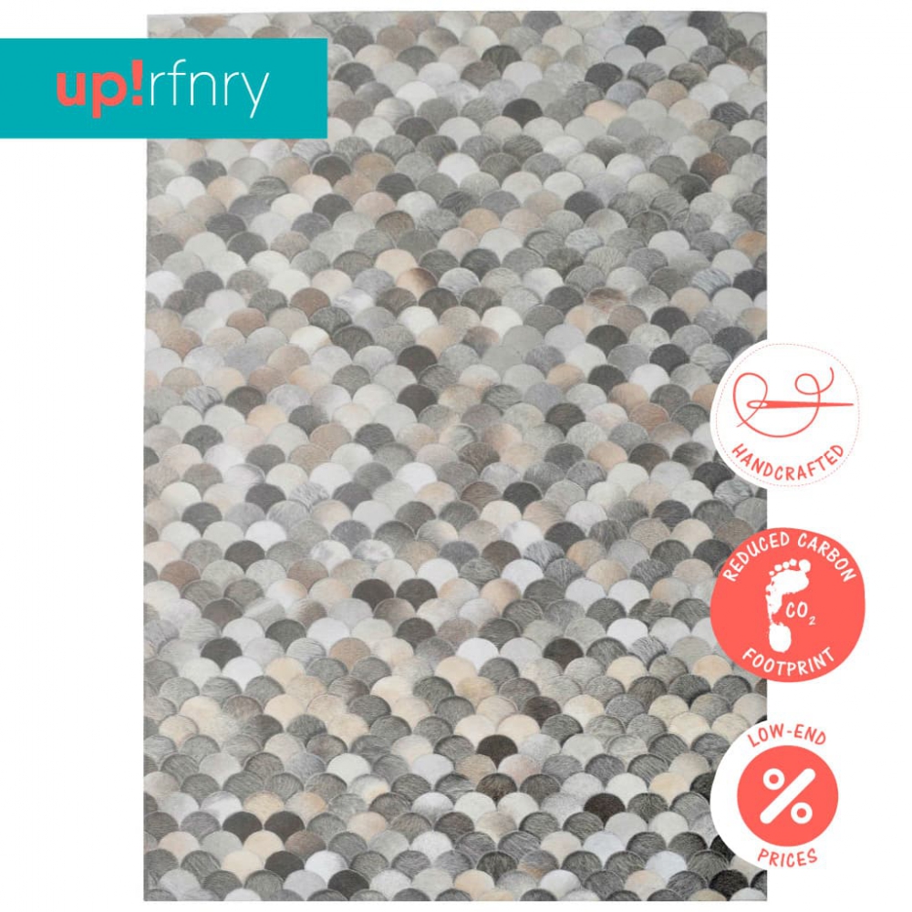 Overlapping Circles Rug | Upcycle Refinery | Free Worldwide Shipping