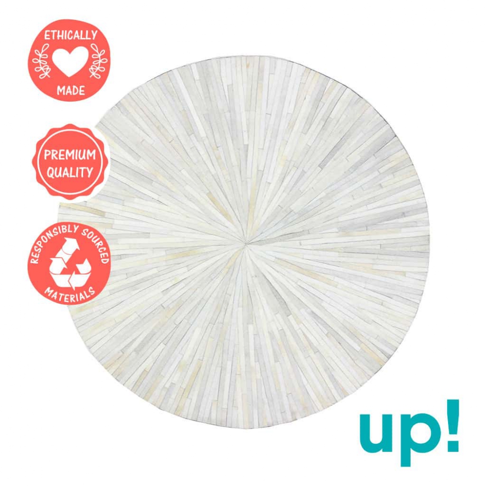 Y-shaped Geometric Pattern Rug | Upcycle Refinery | Free Worldwide Shipping